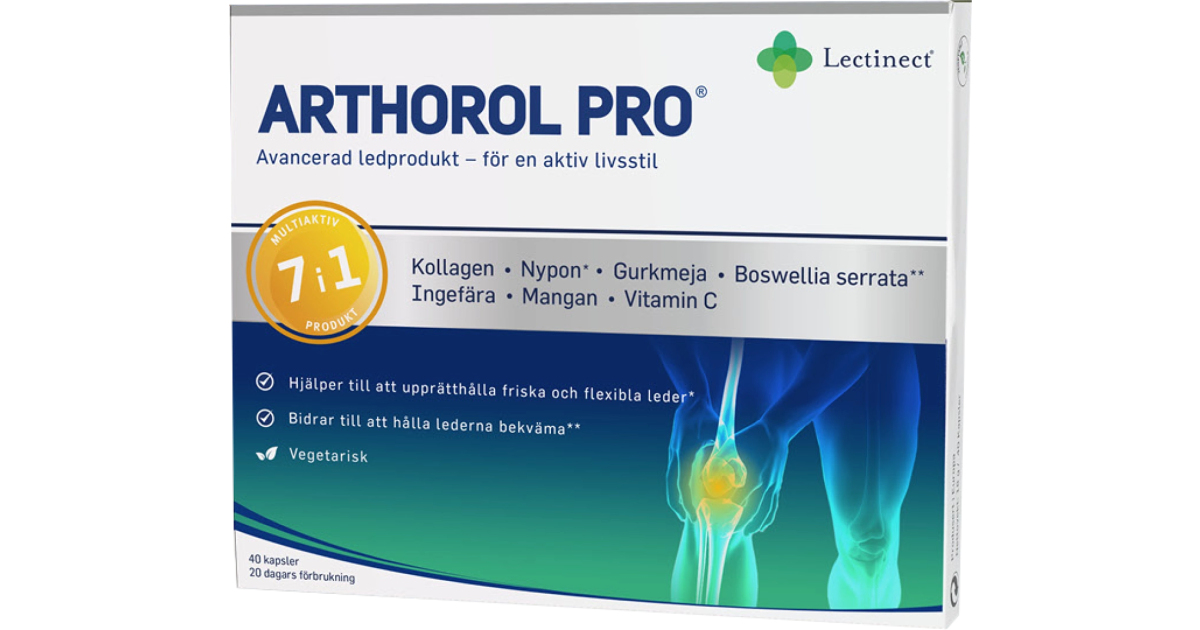 Arthorol Pro mot ömma och stela leder